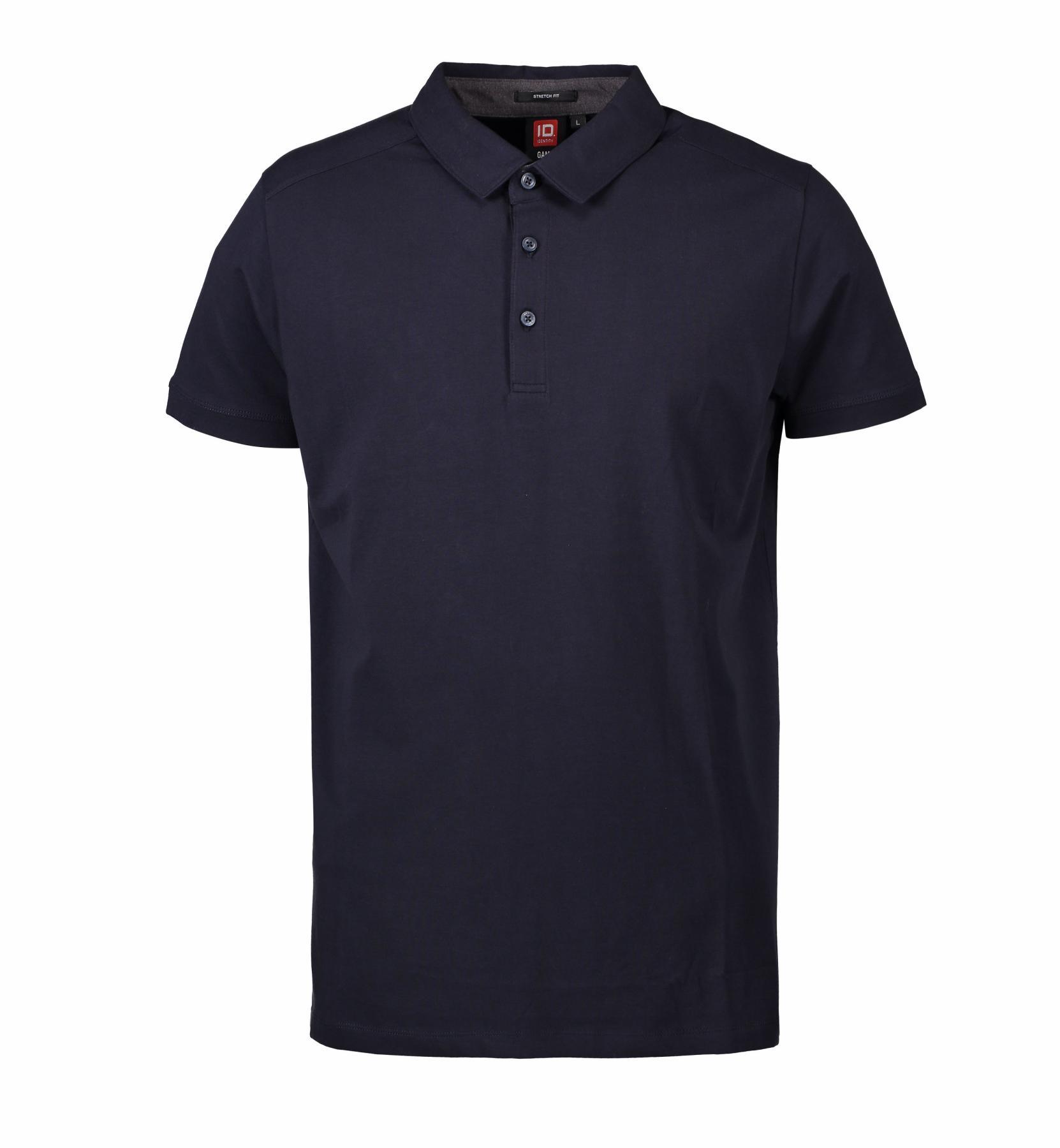Business Polo, stretch - navy fra ID GAME